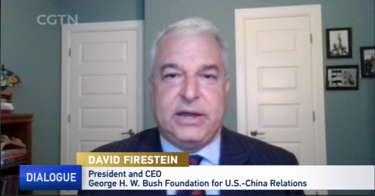 China Global Television Network Dialogue: David Firestein Interview ...